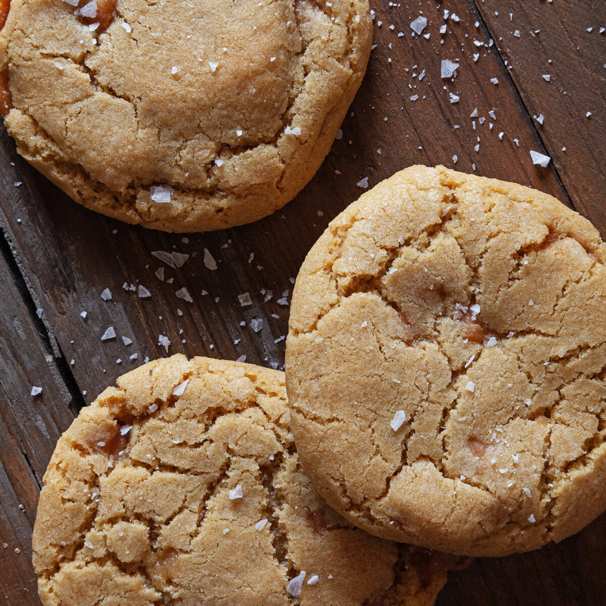 Salta karamellcookies - Bara en kaka till