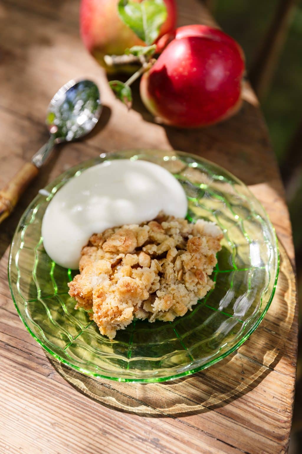 Knäckig blåbärspaj med smuldeg - Bara en kaka till